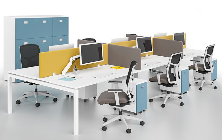 Bureaux Open Space de la gamme City - Lignes France